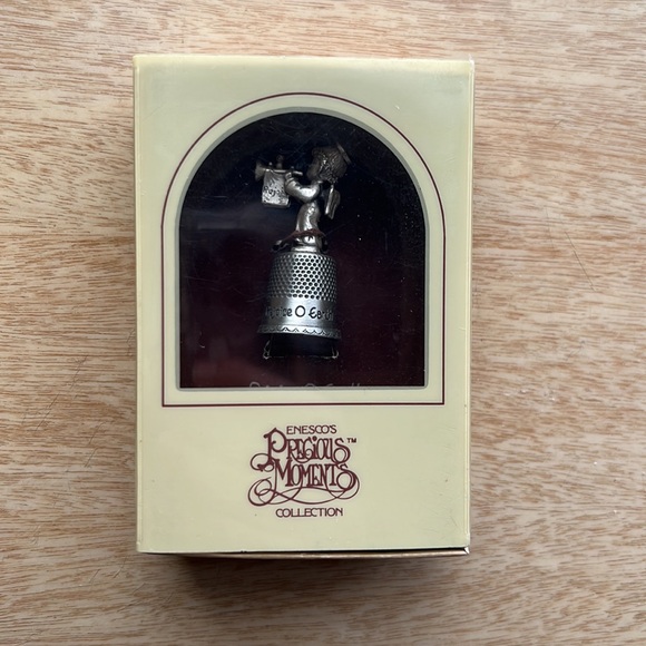 Enesco | Other | Rare Enesco Precious Moments Thimble | Poshmark